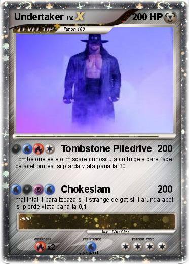 Pokémon Undertaker 759 759 - Tombstone Piledrive - My Pokemon Card