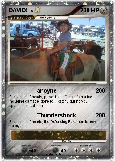Pokémon DAVID 562 562 - anoyne - My Pokemon Card