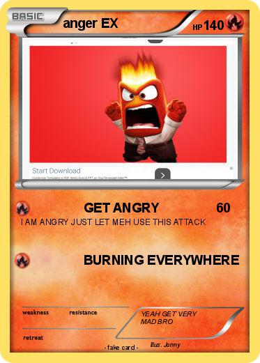 Pokémon anger EX 1 1 - GET ANGRY - My Pokemon Card
