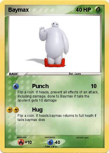 Pokémon Baymax 97 97 - Punch - My Pokemon Card