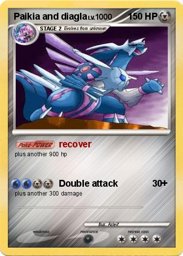 Pokémon Paikia and diagla - recover - My Pokemon Card