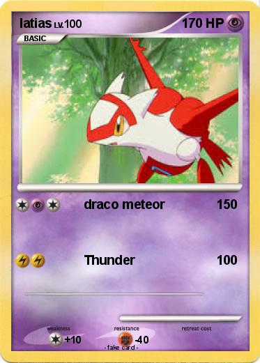Pokémon latias 955 955 - draco meteor - My Pokemon Card