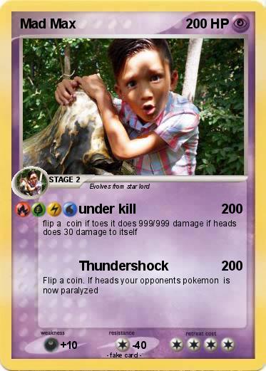 Pokémon Mad Max 15 15 - under kill - My Pokemon Card