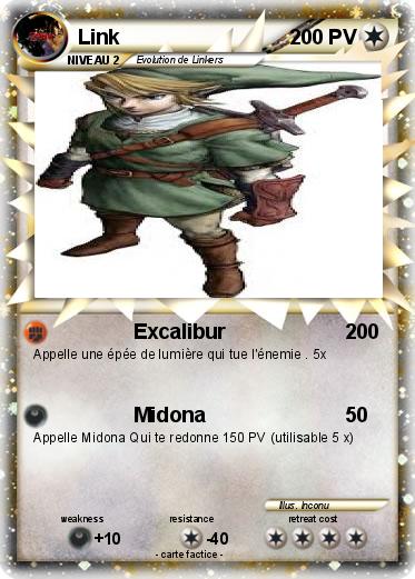 Pokémon Link 2905 2905 - Excalibur - Ma carte Pokémon