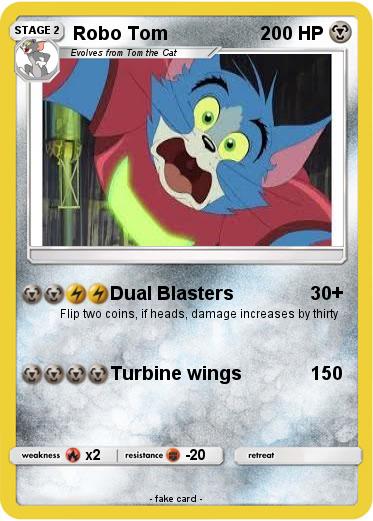 Pokémon Robo Tom - Dual Blasters - My Pokemon Card