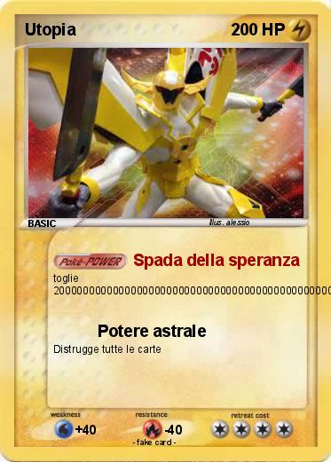 Pokémon Utopia 39 39 - Spada della speranza - My Pokemon Card