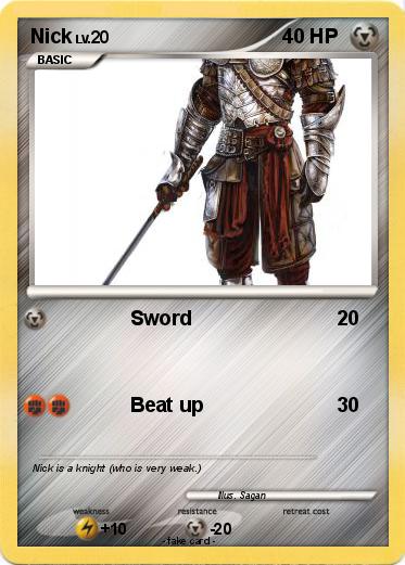 Pokémon Nick 782 782 - Sword - My Pokemon Card