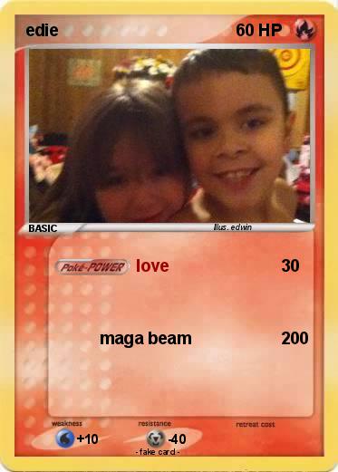 Pokémon edie 8 8 - love - My Pokemon Card