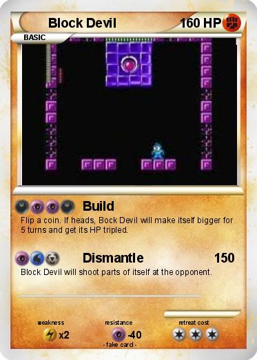 Pokémon Block Devil 1 1 - Build - My Pokemon Card