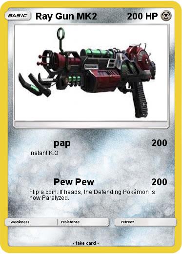 Pokémon Ray Gun MK2 1 1 - pap - My Pokemon Card