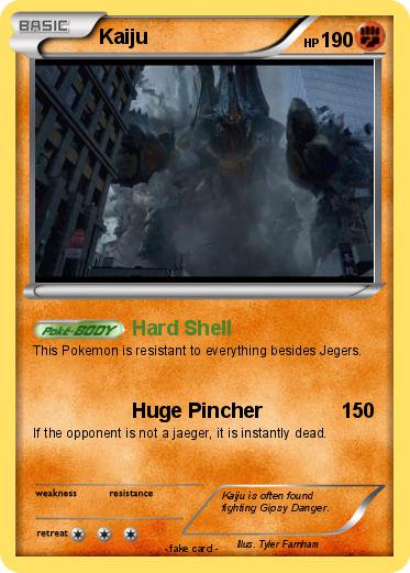 Pokémon Kaiju 40 40 - Hard Shell - My Pokemon Card
