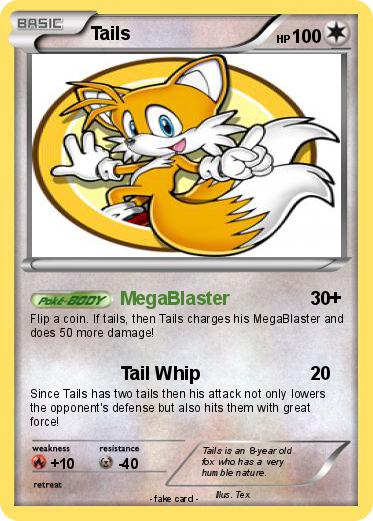 Pokémon Tails 1203 1203 - MegaBlaster - My Pokemon Card