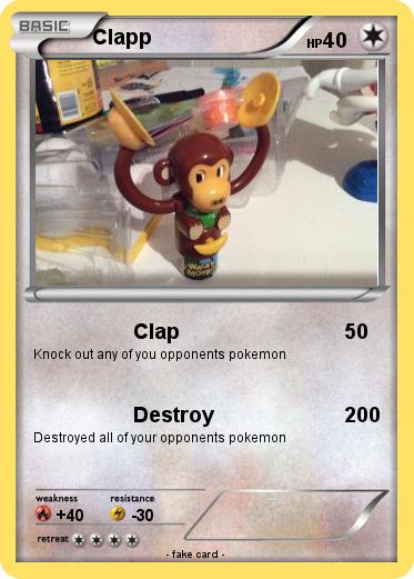 Pokémon Clapp - Clap - My Pokemon Card