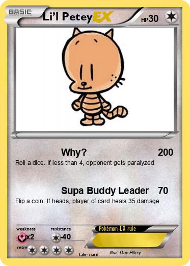 Pokémon Li l Petey 6 6 - Why? - My Pokemon Card