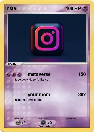 Pokémon insta 10 10 - metaverse - My Pokemon Card