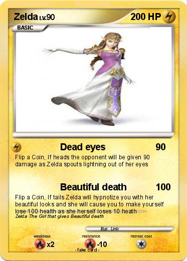 Pokémon Zelda 516 516 - Dead eyes - My Pokemon Card