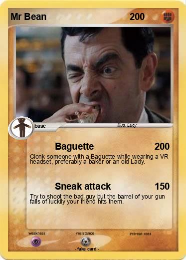 Pokémon Mr Bean 681 681 - Baguette - My Pokemon Card