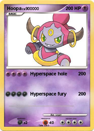 Pokémon Hoopa 60 60 - Hyperspace hole - My Pokemon Card