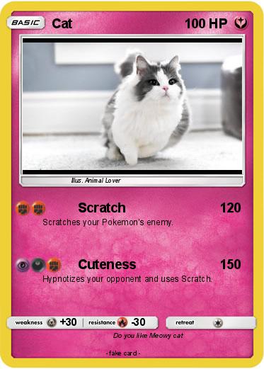 Pokémon Cat 3926 3926 - Scratch - My Pokemon Card