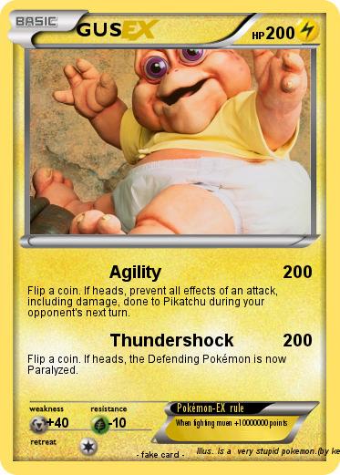 Pokémon GUS 113 113 - Agility - My Pokemon Card