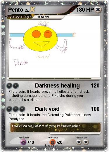 Pokémon Pento - Darkness healing - My Pokemon Card