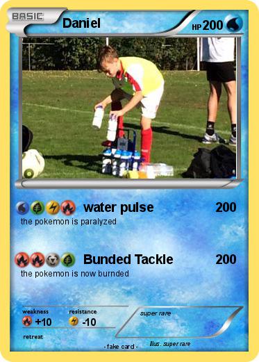 Pokémon Daniel 1029 1029 - water pulse - My Pokemon Card