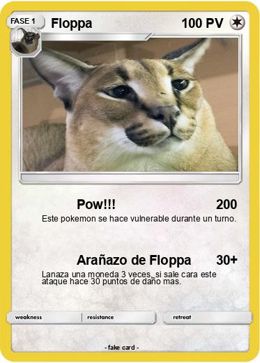 Pokémon Floppa 278 278 - Pow!!! - Mi carta pokémon