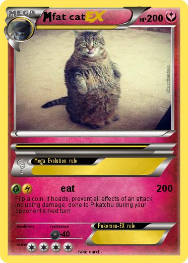 Pokémon fat cat 369 369 - eat - My Pokemon Card
