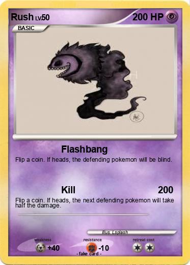 Pokémon Rush 97 97 - Flashbang - My Pokemon Card