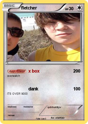 Pokémon fletcher 21 21 - x box - My Pokemon Card
