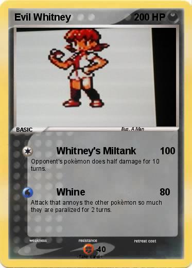 Pokémon Evil Whitney - Whitney's Miltank - My Pokemon Card