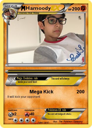 Pokémon Hamoody - Mega Kick - My Pokemon Card