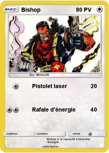 Pokémon Bishop 30 30 - Pistolet laser - Ma carte Pokémon