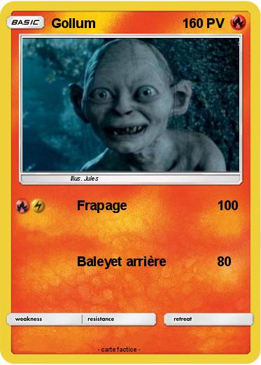 Pokémon Gollum 400 400 - Frapage - Ma carte Pokémon