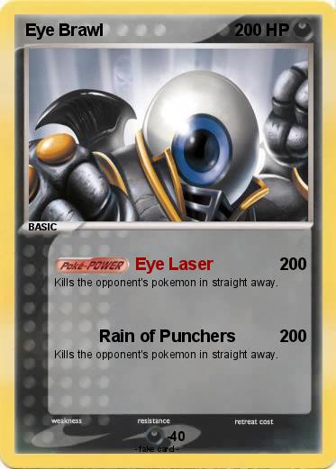 Pokémon Eye Brawl 147 147 - Eye Laser - My Pokemon Card
