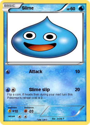 Pokémon Slime 451 451 - Attack - My Pokemon Card
