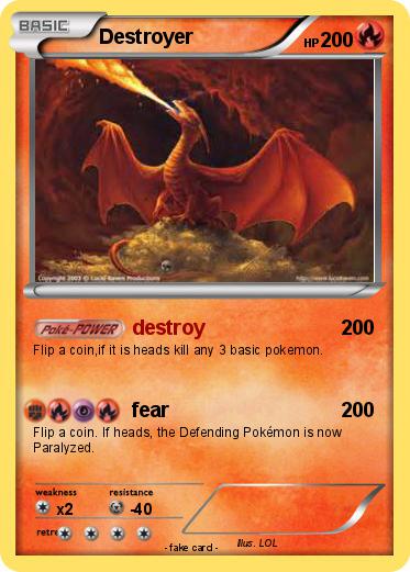 Pokémon Destroyer 882 882 - destroy - My Pokemon Card
