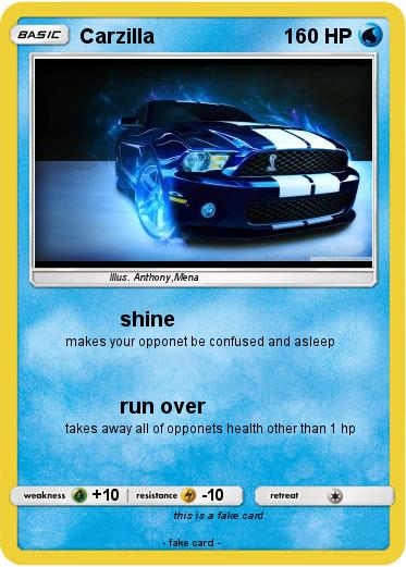 Pokémon Carzilla 6 6 - shine - My Pokemon Card