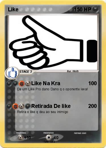 Pokémon Like 315 315 - Like Na Kra - My Pokemon Card