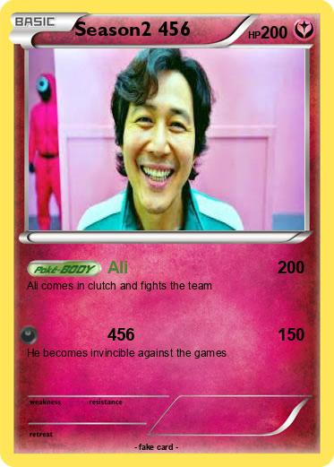 Pokémon Season2 456 456 - Ali - My Pokemon Card