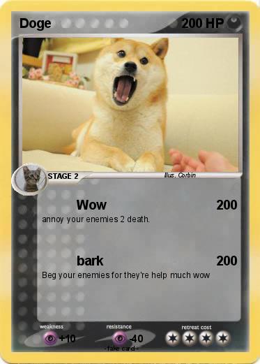 Pokémon Doge 2195 2195 - Wow - My Pokemon Card