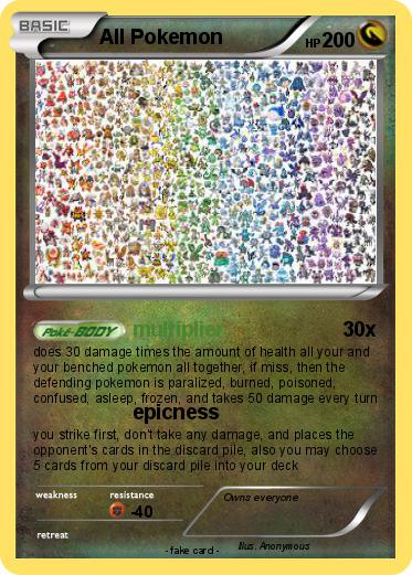 Pokémon All Pokemon 139 139 - multiplier - My Pokemon Card