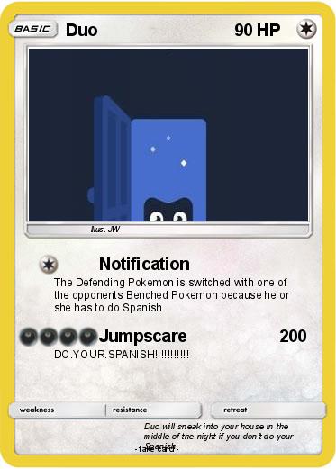 Pokémon Duo 405 405 - Notification - My Pokemon Card
