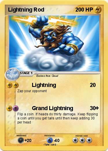 Pokémon Lightning Rod 69 69 - Lightning - My Pokemon Card