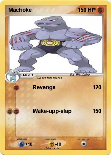 Pokémon Machoke 81 81 - Revenge - My Pokemon Card