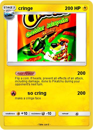 Pokémon cringe 65 65 - so cring - My Pokemon Card