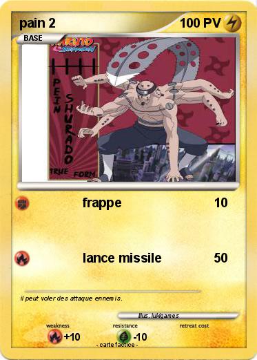 Pokémon pain 2 2 - frappe - Ma carte Pokémon