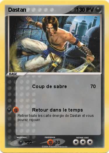Pokémon Dastan 6 6 - Coup de sabre - Ma carte Pokémon