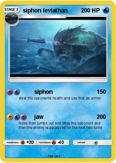 Pokémon siphon leviathan - siphon - My Pokemon Card