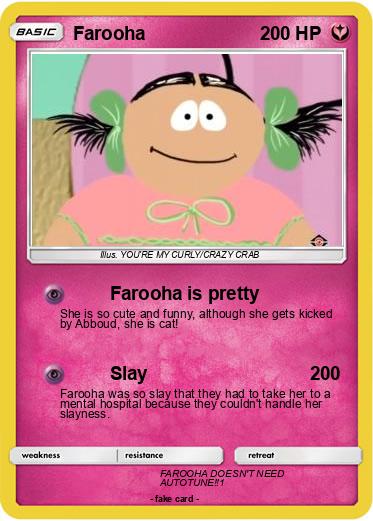 Pokémon Farooha 2 2 - Farooha is pretty - My Pokemon Card
